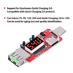 Quick Charging Trigger Board ABS Shell Quick Charging 2.0 3.0 Trigger Board for Voltage Triggering(PD trigger)
