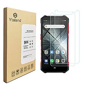 [2 Pack] Ytaland for Ulefone Armor X5 Screen Protector, [ Anti-Fingerprints ] [Bubble-Free] [9H Hardness] Tempered Glass film Screen Protector for Ulefone Armor X5