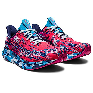 ASICS Women's Noosa TRI 14 Running Shoes, 7, Diva Pink/Indigo Blue