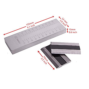 GLTL Fineness Gauge Grindometer Fineness of Grind ISO Standard one Channels 0-25/50/100/150um (0-50um)