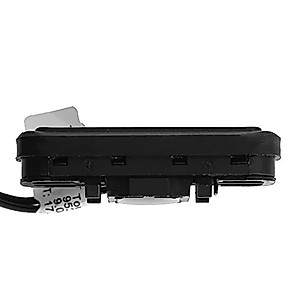 Rear Trunk Release Switch Licence Plate Lamp Light Switch Button Assembly Replacement for Chevrolet Cruze 2011-2014 Replace# 95107229 95961097