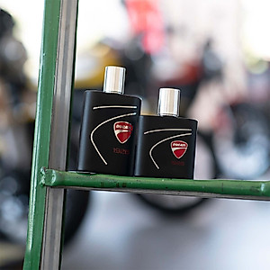 DUCATI Fragrance for Men - Aromatic Fougere Scent - Opens with Tangerine and Bergamot Notes - Blended with Lavender - For Intense and Bold Men Looking to Exude Style - 3.4 EDT Spray
