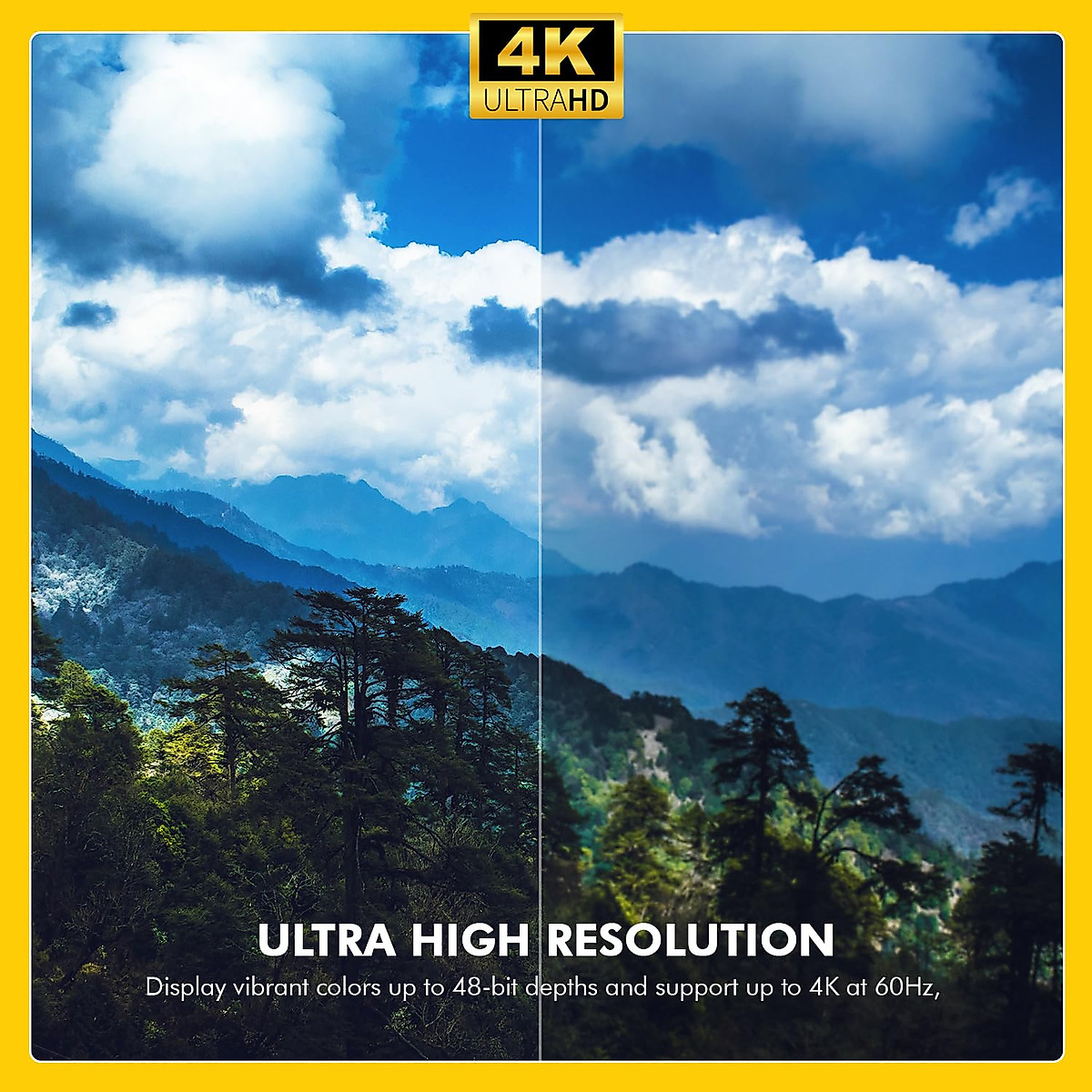 15ft. MICRO HDMI Cable, 4K HDMI to Micro HDMI Cable, HDR 60Hz 18Gbps Compatible with GoPro Hero 7,6, 5, DSLR Camera, a7 II, III Mirrorless Camera, Raspberry Pi 5, 4, to HDTV, Monitor (15-Feet)