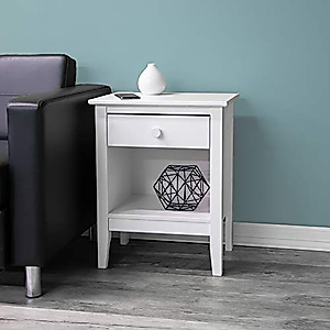 Adeptus Easy Pieces Nightstand, White