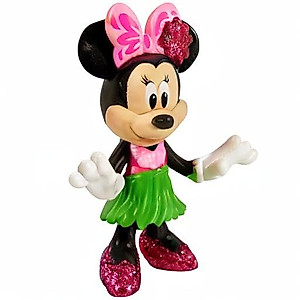 Disney Junior Minnie Mouse 3-inch Collectible Figure Set, 5 Piece Set, Officially Licensed Kids Toys for Ages 3 Up by Just Play