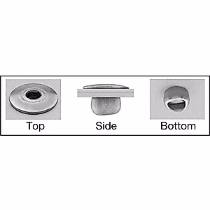 Persberg #812 Blind Aluminum Long Rivets, (100pcs), 1/4" x 3/4" Inch, Choose Size, Grip Range (.626-.750)", Blind Rivet (120-49)