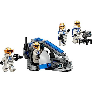 LEGO Star Wars 332nd Ahsoka’s Clone Trooper Battle Pack 75359 Building Toy Set with 4 Star Wars Figures Including Clone Captain Vaughn, Star Wars Toy for Kids Ages 6-8 or any Fan of The Clone Wars