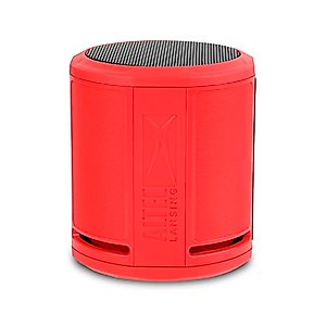 Altec Lansing HydraOrbit - Waterproof Bluetooth Speaker, Lightweight & Portable Speaker for Travel & Outdoor Use, Red
