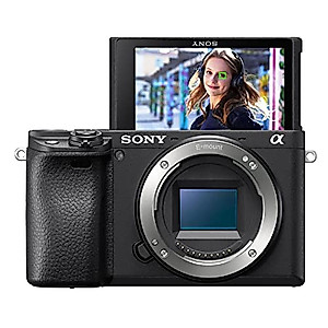 Sony Alpha a6600 Camera Body, Bundle with 32GB Memory Card & Reader, Extra Battery & Charger, Carrying Case