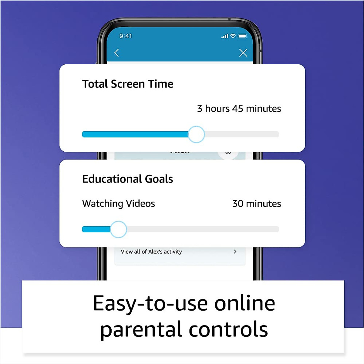 All-new Amazon Fire HD 8 Kids Pro tablet, 8" HD display, ages 6-12, 30% faster processor, 13 hours battery life, Kid-Friendly Case, 32 GB, (2022 release), Hello Teal