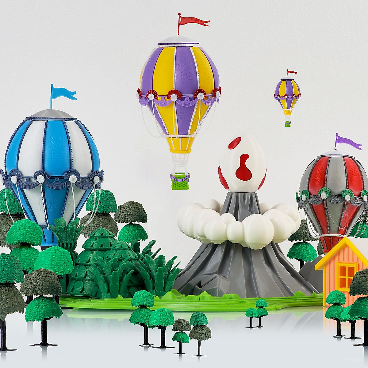 ERYONE PLA Filament 1.75mm, 3D Printer Filament PLA +/- 0.03mm, 1kg(2.2lbs)/Spool, Army Green