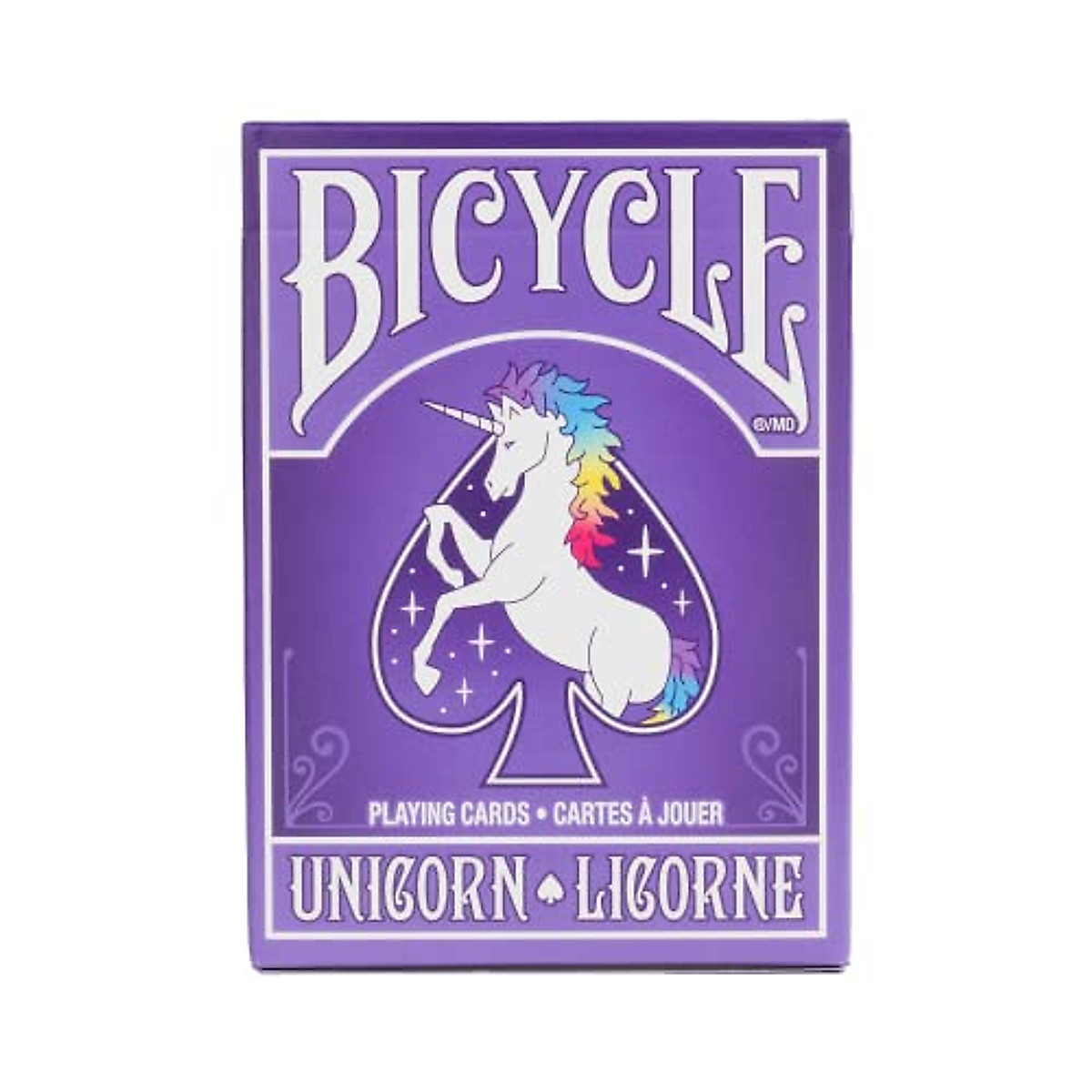 Bicycle Unicorn Playing Cards, Standard Index, Poker Cards, Premium Playing Cards, Unicorn Cards, Unique Playing Cards, 1 Deck