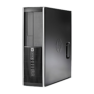 HP Compaq Pro 6300 SFF Desktop Home Computer PC with 24 Monitor(HDMI) (Intel Pentium 3.0 GHz, 8GB DDR3, 500GB HDD, Wi-Fi, DP Port, VGA, USB 3.0 Windows 10 Home 64-bit)(Renewed)