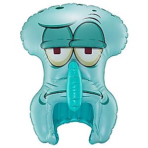 Spongebob Squarepants, Spongeheads, +20” Tall Inflatable Wearable, Squidward, Blue