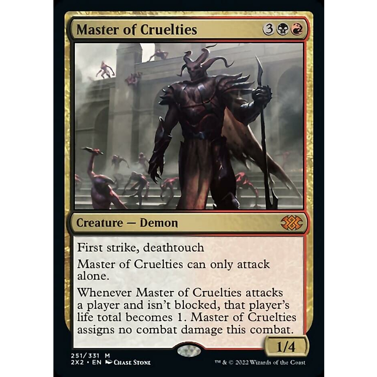 Magic: the Gathering - Master of Cruelties (251) - Double Masters 2022