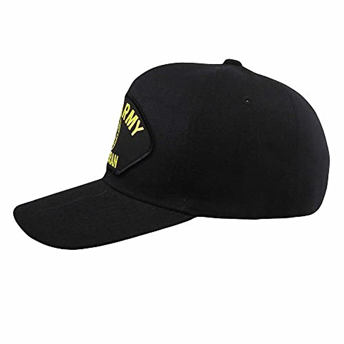 VetFriends.com US Army Official Licensed Premium Quality Veteran Hat with Embroidered Eagle Crest Patch| Army Vet Gift Military Army Baseball Cap