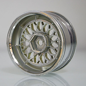 Toyoutdoorparts RC 2082 Plating Plating Wheel Rim 4P for HSP 1:10 Offset:9mm On-Road Drift Car