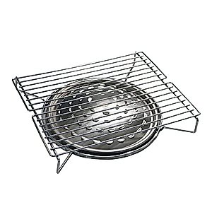 GRALARA Gas Stoves Stand Rack Stainless Steel Grate Cooking Pot Holder Bracket Home Garden Gas Stoves Shelf BBQ Rack Portable Mini Camping Grill