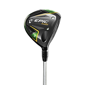 Callaway Golf 2019 Epic Flash Fairway Wood, 3 Wood, 15.0 Degrees, Right Hand, Stiff Flex Black