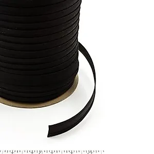 Sunbrella Marine Black 4608 Bias Binding Tape 1" Sold By The Yard