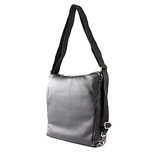 Mandarina Duck Women's Mellow Leather Tracolla/Nero, Nero5, Taglia Unica