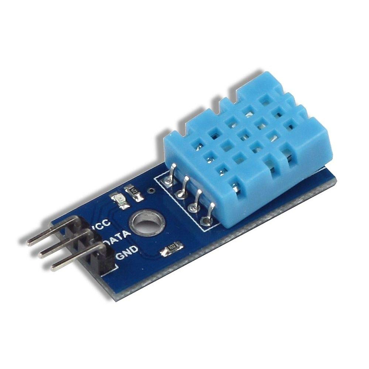 DAOKI ESP8266 Starter Kit ESP8266 Weather Station Kit for IoT Arduino IDE with ESP8266 ESP-12E Development Board 0.96" OLED Display and DHT11 Temperature and Humidity Sensor + Breadboard