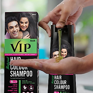 VIP Hair Color Shampoo, 400ml