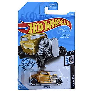 Hot Wheels Rod Squad Series 4/10 '32 Coupe 105/250, gold