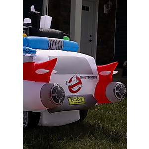 Fun Costumes Ghostbusters Ecto-1 Inflatable Halloween Decoration, Outdoor Inflatable Ghostbusters Decoration