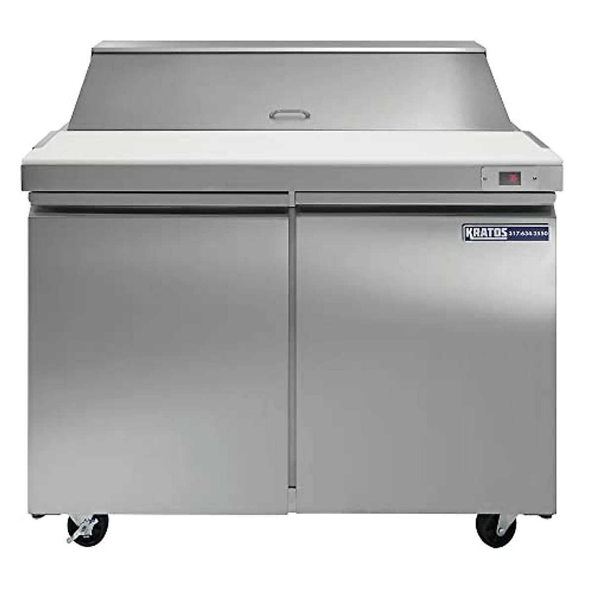 Kratos Refrigeration 69K-770 48"W Commercial, Sandwich/Salad Prep Table, 12 Pan Capacity, NSF7