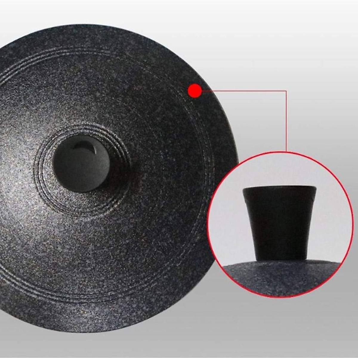 PN IH Induction Korean Traditional Iron Pot Rice Gamasot Ceramic Cauldron 7.7"(20cm) Made in Korea