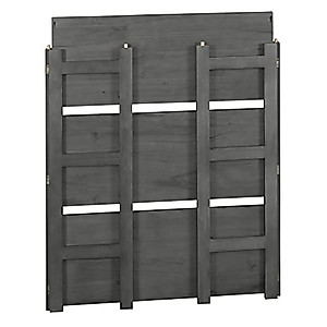 Regency Flip Flop Folding Bookcase, 34 in, Grey