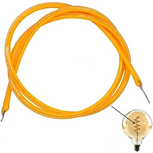Zenarao Red 130mm Edison Bulb 3v Cob LED Filament Flexible Lamp Parts, Warm Light Edison Bulb Light Accessories, Flexible Filament, LED Bulbs Accessories