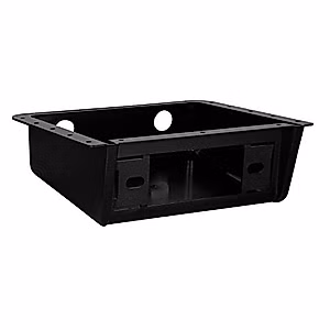 Enrock EBUDK00 Universal Car Stereo Fully Enclosed Under Dash/Overhead Installation Mounting Kit for DIN Radio Receiver