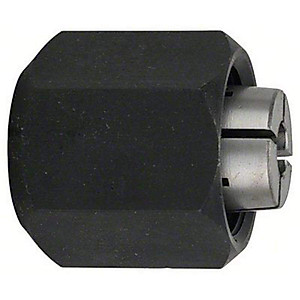 Bosch 2608570104 Routers Collet Set, 1/4", Black/Silver