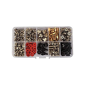 228PCS Motherboard Screws Nuts Repair Tool Hard Disk DIY Chassis Fan Optical Drive Fixing Motherboard Repair Tool SCRW-032000