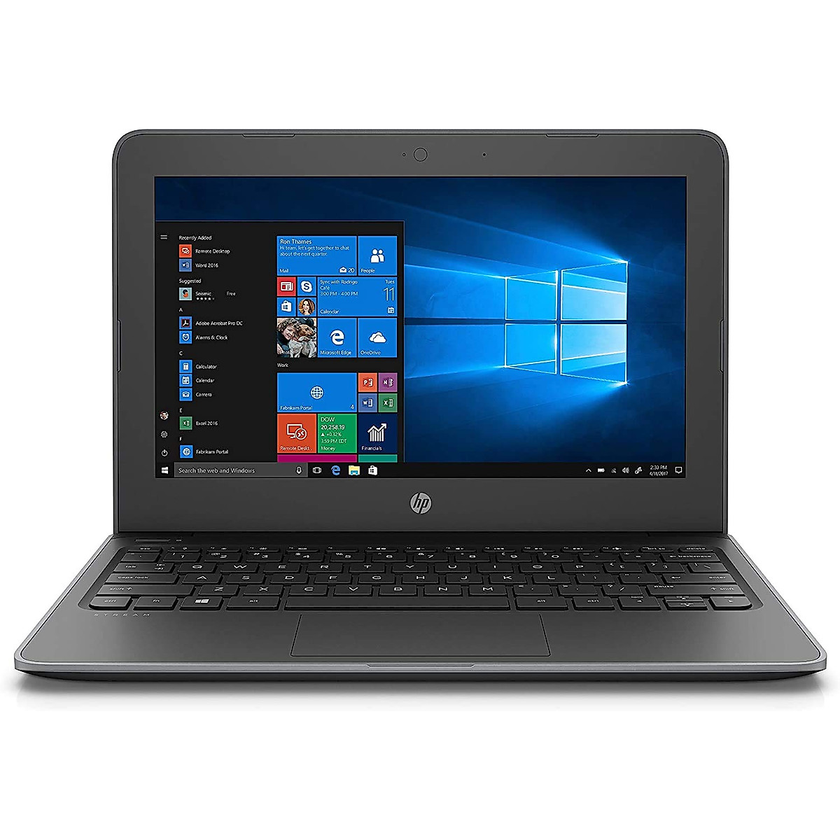 HP 5VR92UT Stream 11 Pro G5 11.6 Laptop N4000 4GB 64GB eMMC Windows 10 Pro (Renewed)