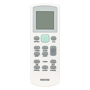 EDGS02 PERFASCIN Replace Infrared Remote Control Fit for Daikin Air Conditioner APGS02 RS25JEV1K FTXN25L FTXN35L FTXN50L FTXN60L FTXN35M FTXN50M (Cooling Only)