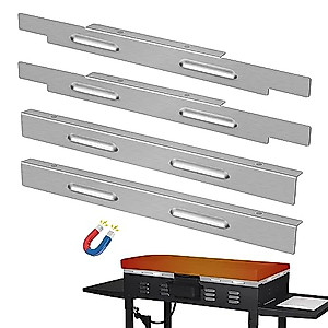 Touri Stainless Steel Magnetic Wind Guards for Blackstone Griddle 36 Inch, Blackstone Griddle Accessories Fit Blackstone Grill for Blocking Strong Wind, Saving Propane and Time