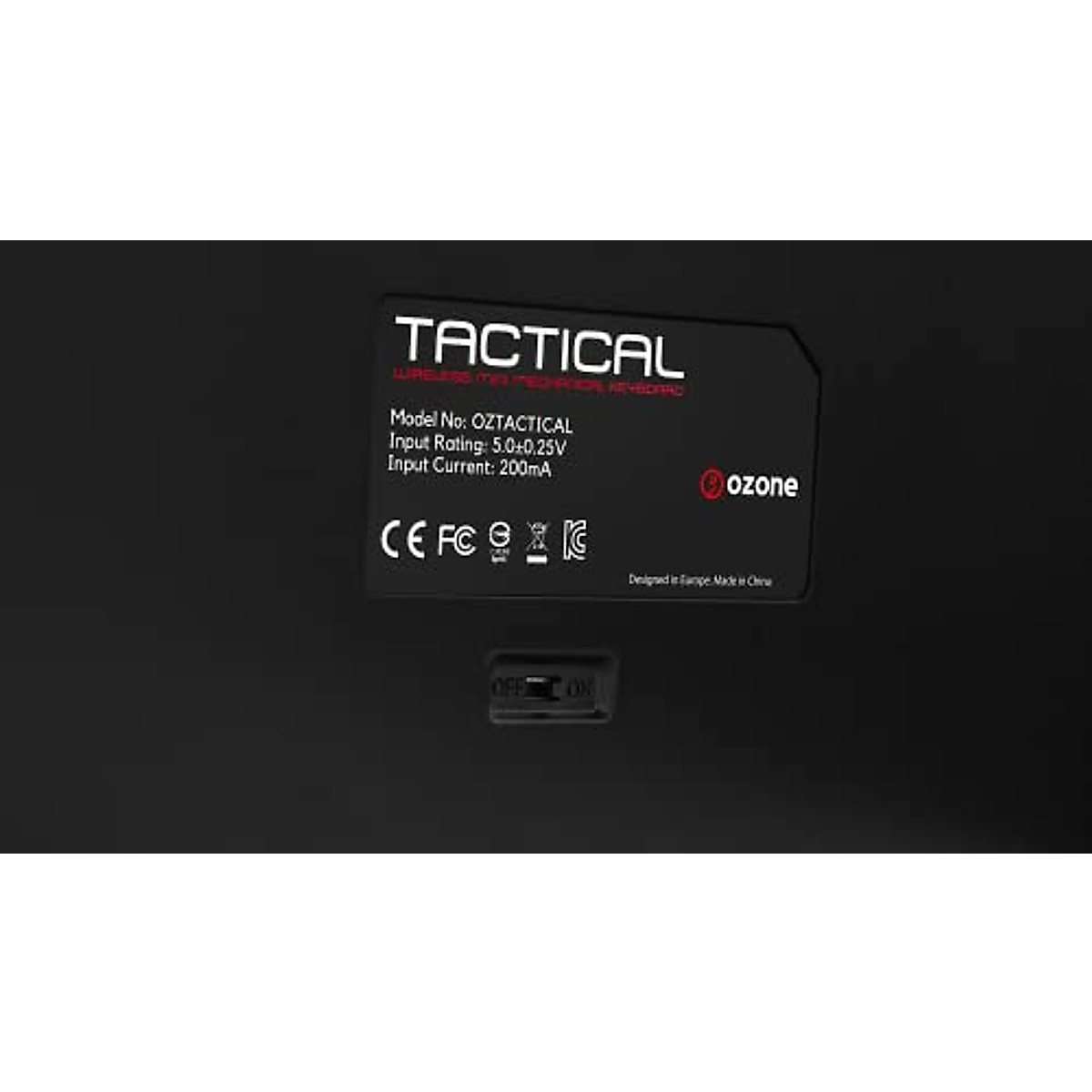 Tactical - Wireless Mini Mechanical Gaming Keyboard Layout US