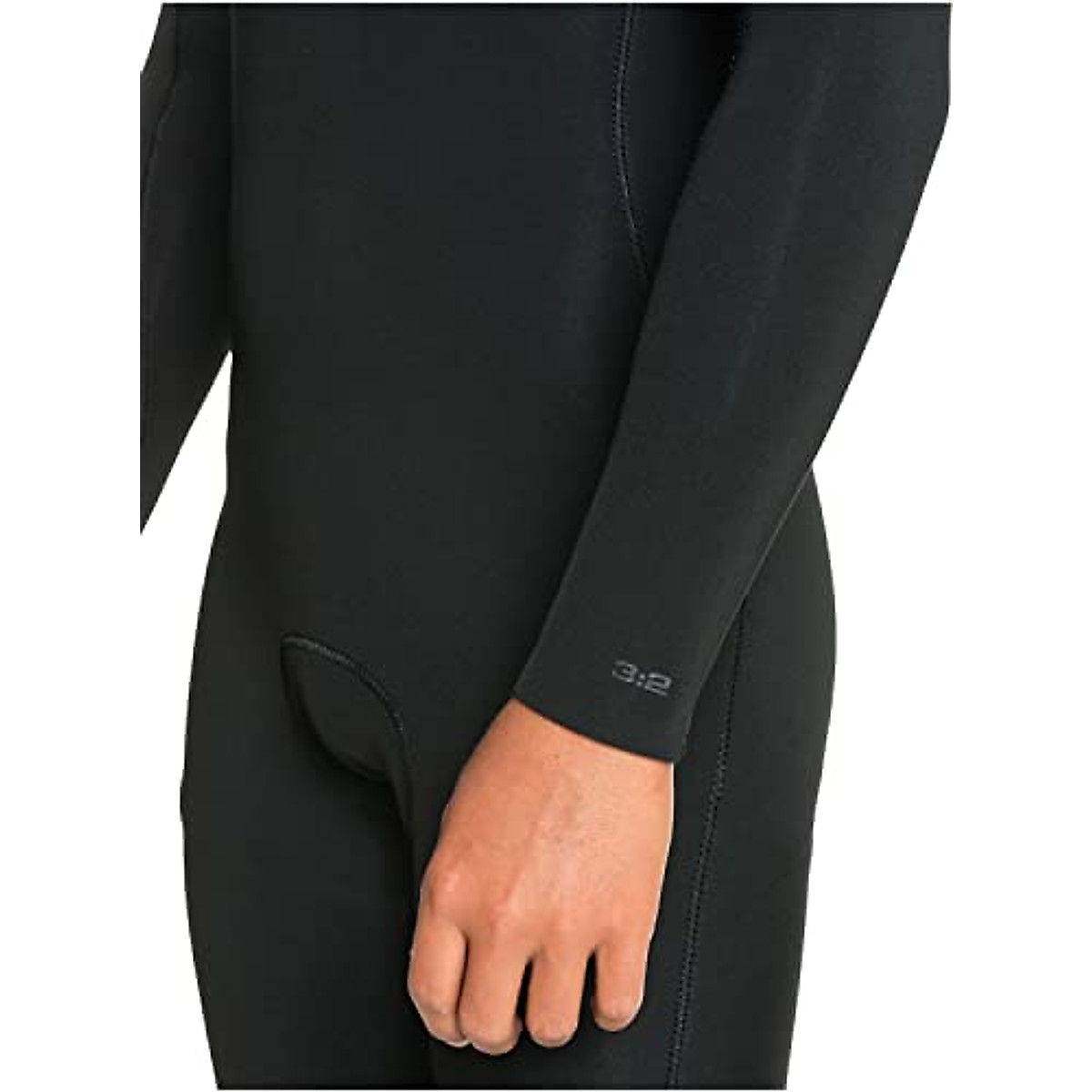 Quiksilver Boys 3/2 Sessions Back Zip Wetsuit - Black | 14