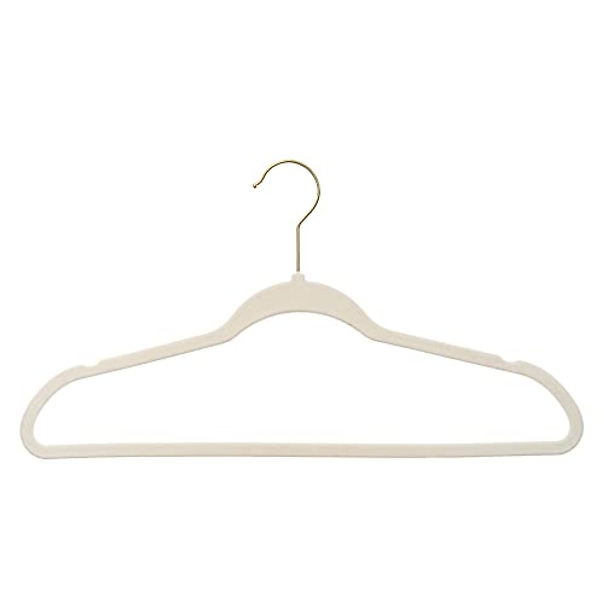 100 Packs Velvet Hangers 360 Degree Rotating Hangers Durable and Slim Anti-Slip Hangers for Hangers Underwear Hooks, Pink - Black - Beige (Pink)