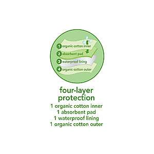 Reusable Absorbent Training Underwear-Hot Pink Floral-4T