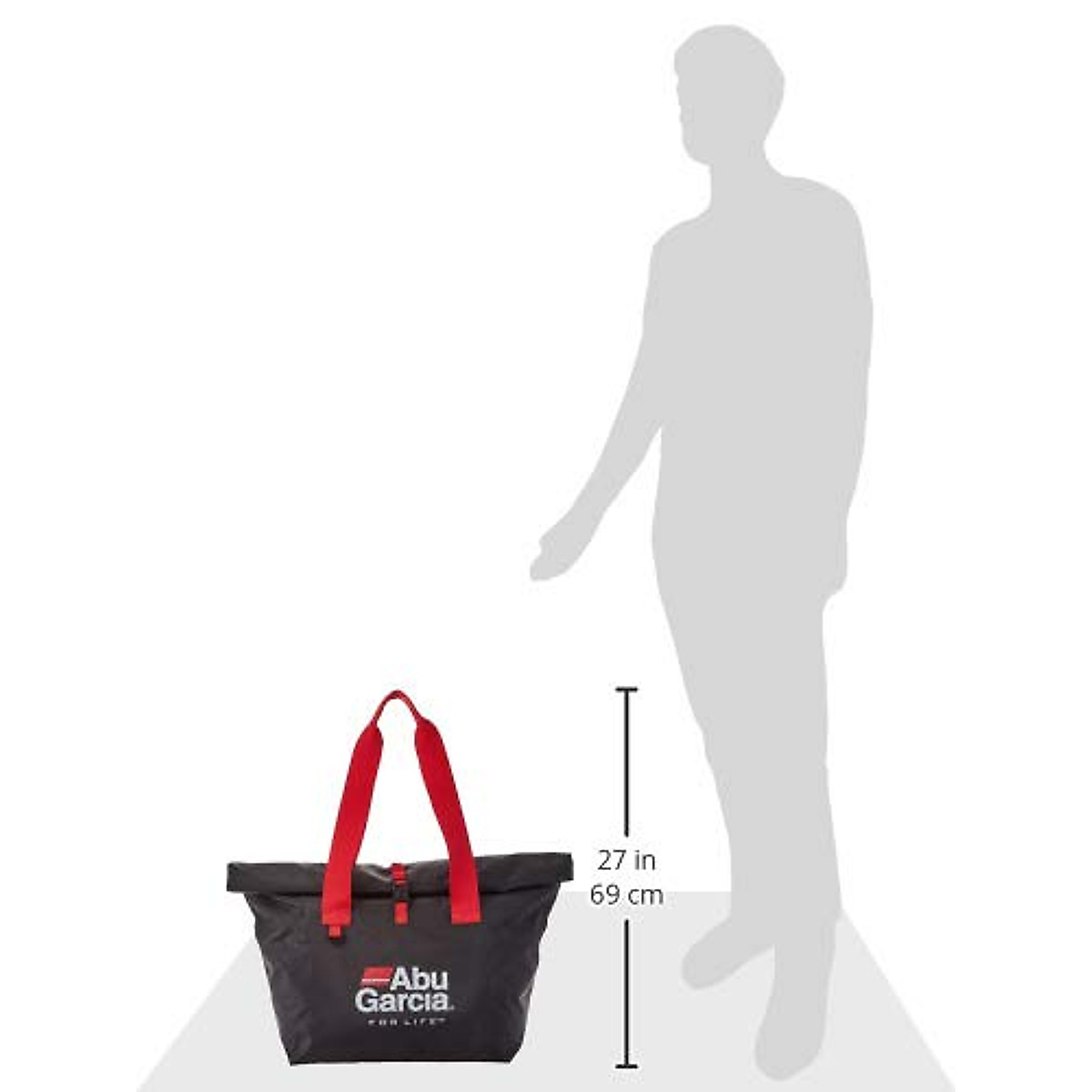 Abu Garcia Tarpaulin Tote, Waterproof, 3, S, Black