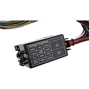 12-Circuit Aftermarket Wiring Harness & 125 Piece Grommet Kit