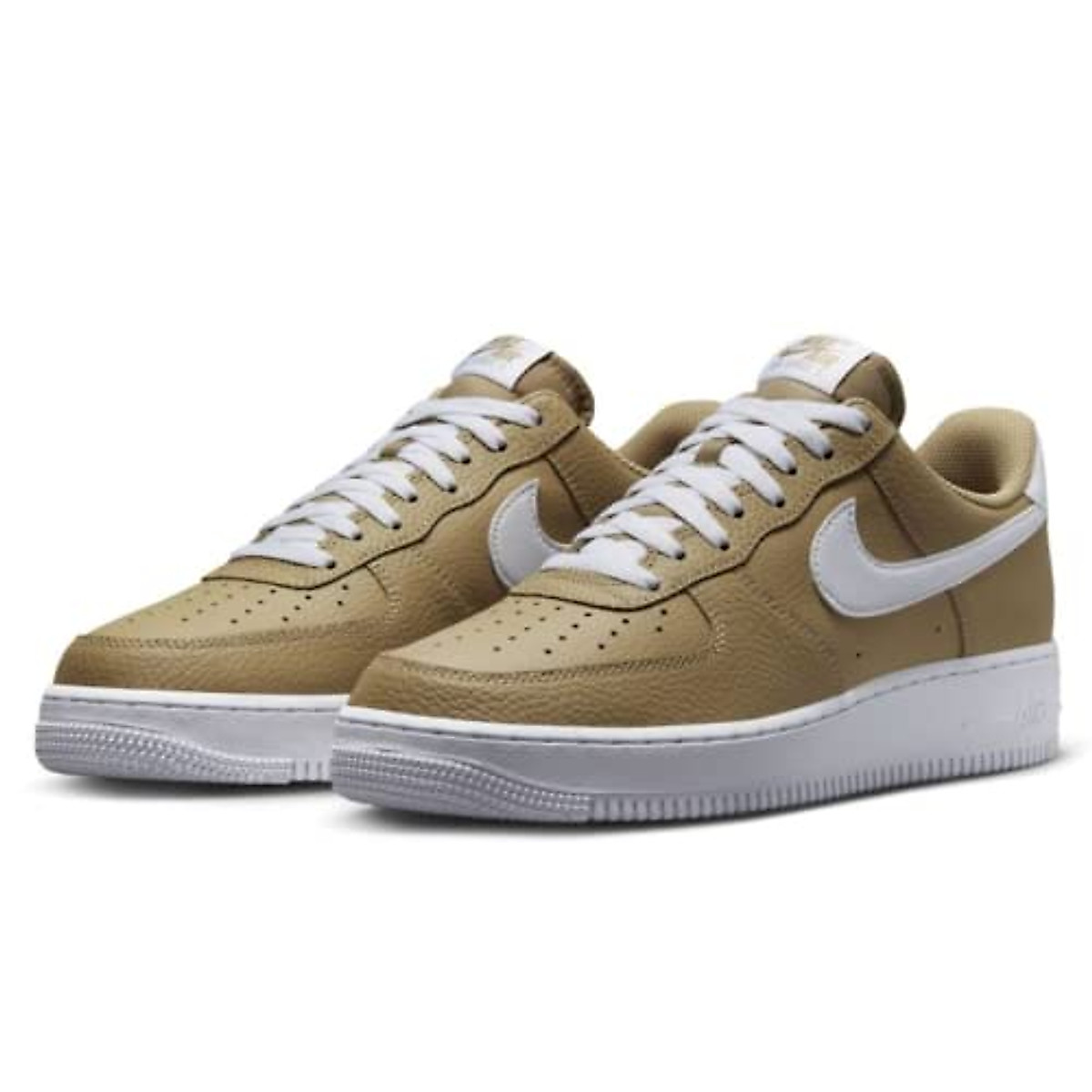 Nike Men's Air Force 1 '07 Lv8Basketball Shoe (11), Khaki/White-white
