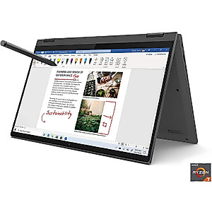 Lenovo 2021 Flex 5 14" FHD 2in1 Touch Screen Laptop, 8-core AMD Ryzen 7 4700U(>i7-10710U), USB-C, Webcam, Backlit KB, Fingerprint, Win 10 H, WOOV Accessories (8GB RAM | 256GB PCIe SSD + Accessories)