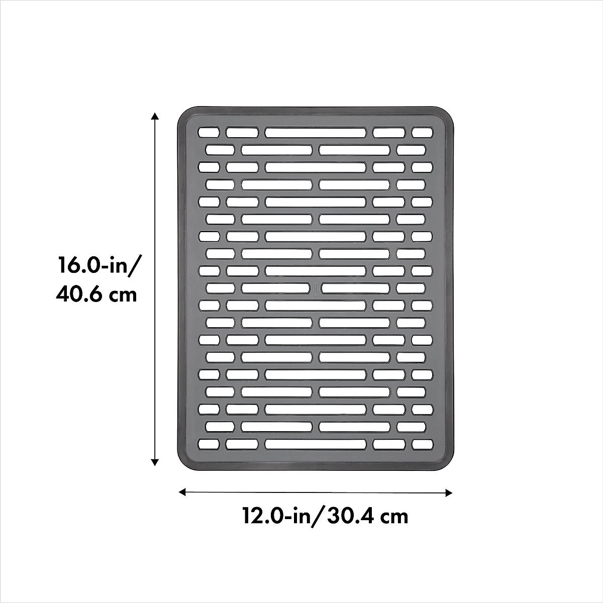 OXO Good Grips Large Sink Mat and Stronghold Suction Sponge Holder