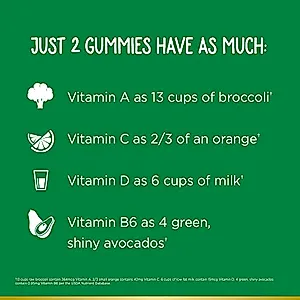Nature's Bounty Marvel® Avengers Kids Gummy Multivitamin, Natural Grape, Orange & Cherry Flavored, Supports Immune Health & More, 60 Gummies