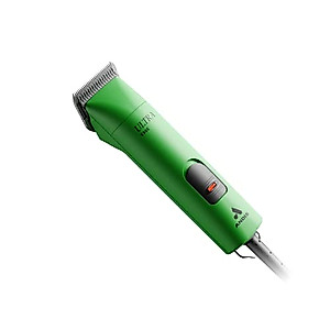 Andis 24715 UltraEdge Super 2-Speed Detachable Blade Clipper, Professional Animal/Dog Grooming, Spring Green, AGC2